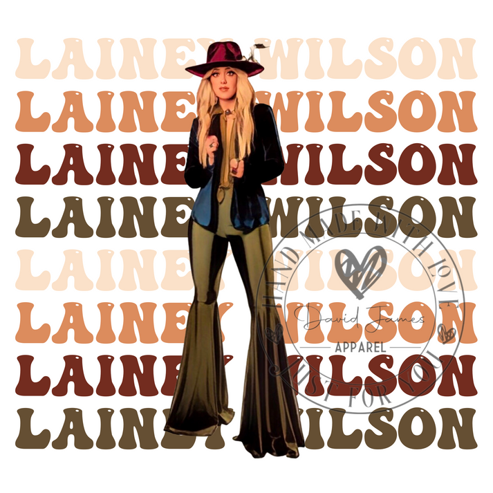 DIGITAL DOWNLOAD |Bell bottom Country |Lainey Wilson |PNG Format ...